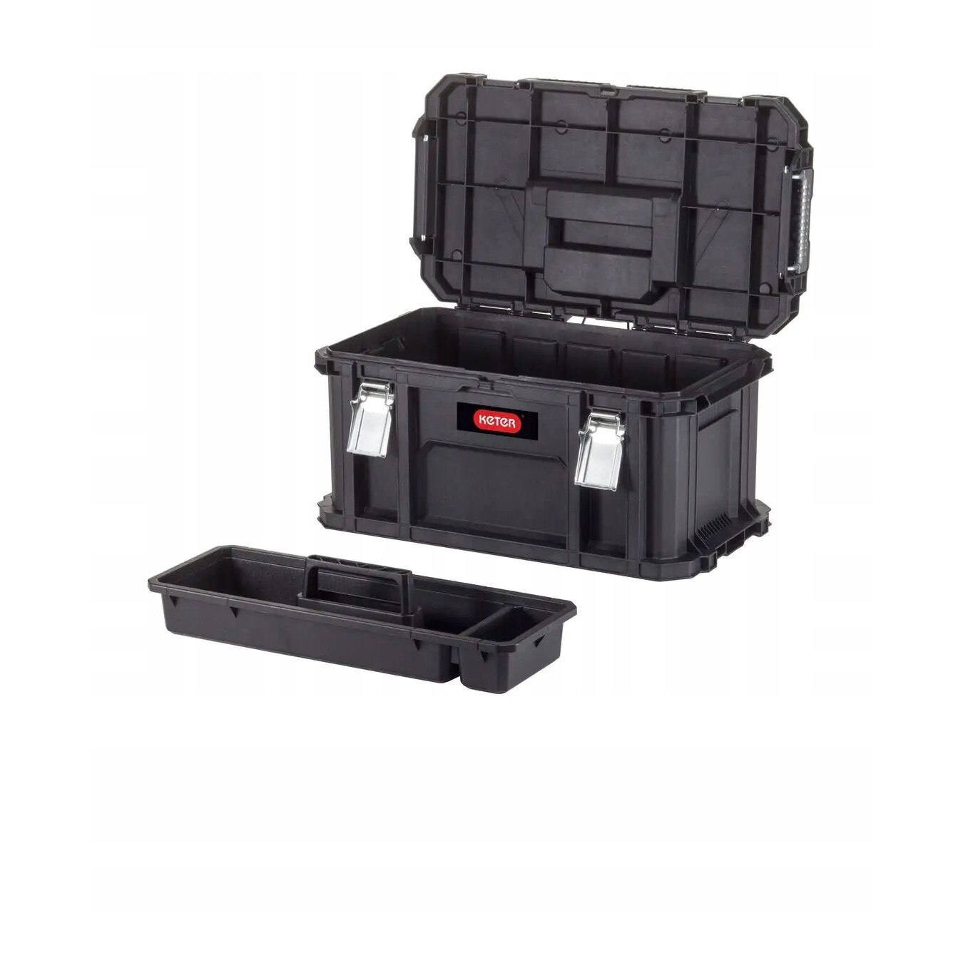 Cutie de scule, Keter, plastic, negru, 54x31.2x27.5cm - eMAG.ro