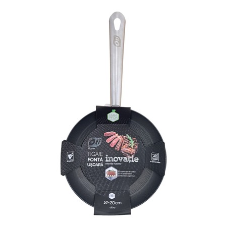 Tigaie fonta usoara OTI, 20 cm - eMAG.ro