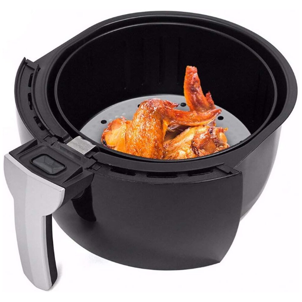 Комплект 100 хартии за печене за AirFryer, Yefound, 20,3 см, бял - eMAG.bg