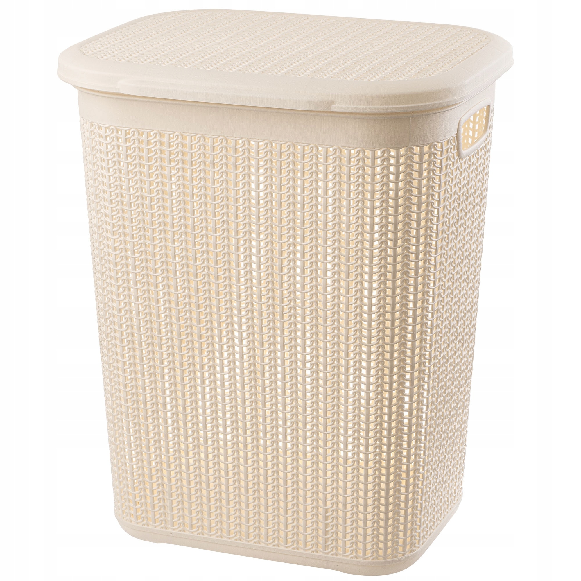 Cos rufe cu capac, KADAX, 50 l, Crem - eMAG.ro