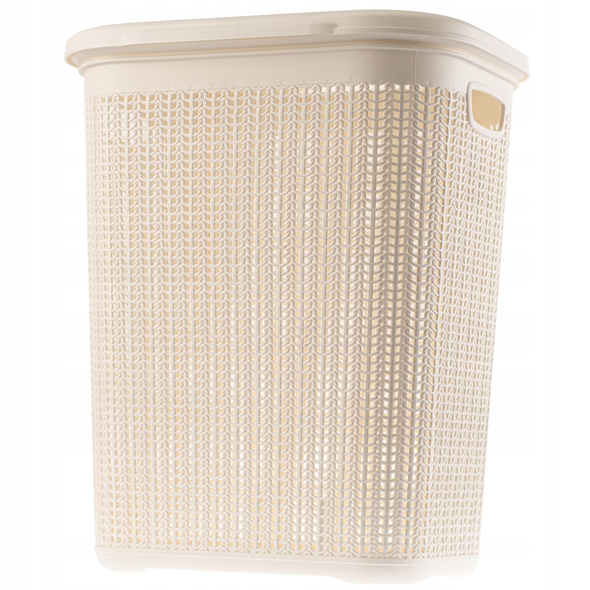 Cos rufe cu capac, KADAX, 50 l, Crem - eMAG.ro