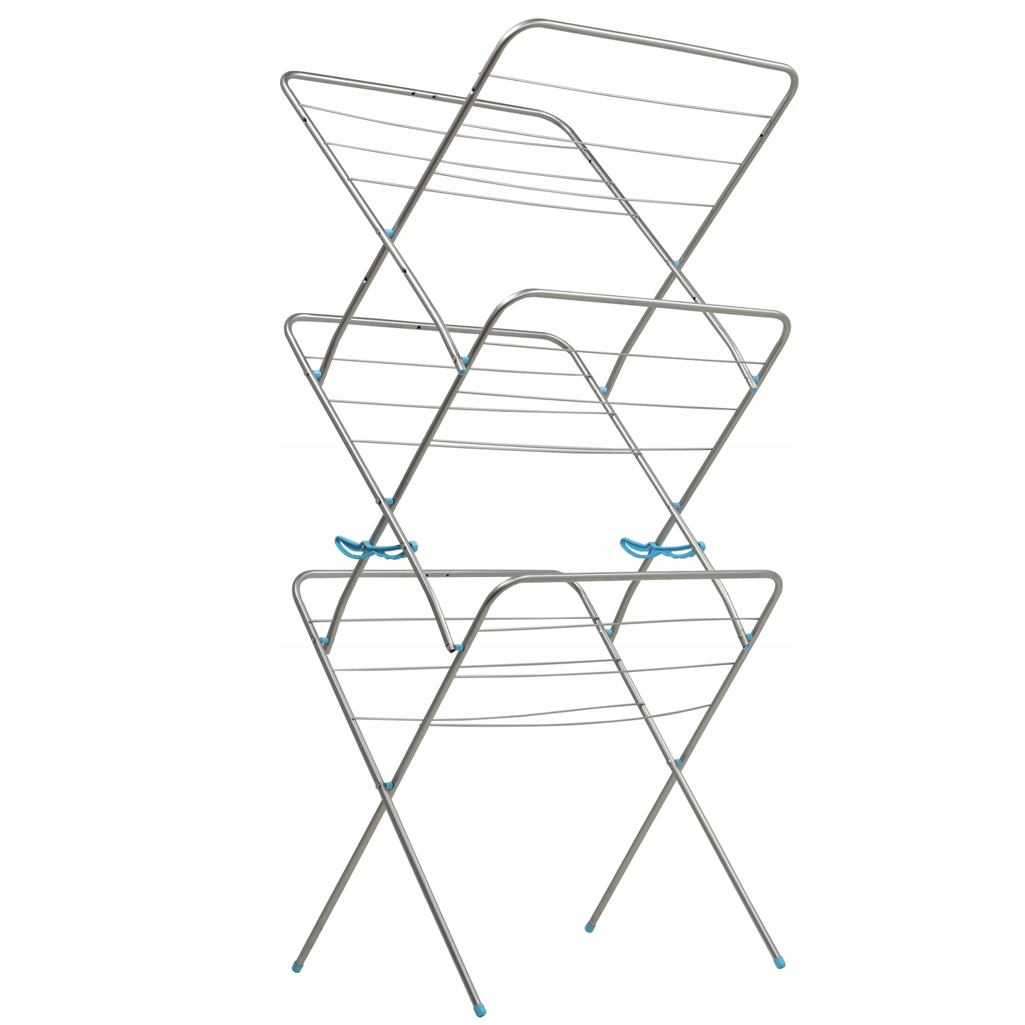 Uscator de rufe vertical, Kadax, Otel/Plastic, 61 x 5,5 x 75,5 cm ...