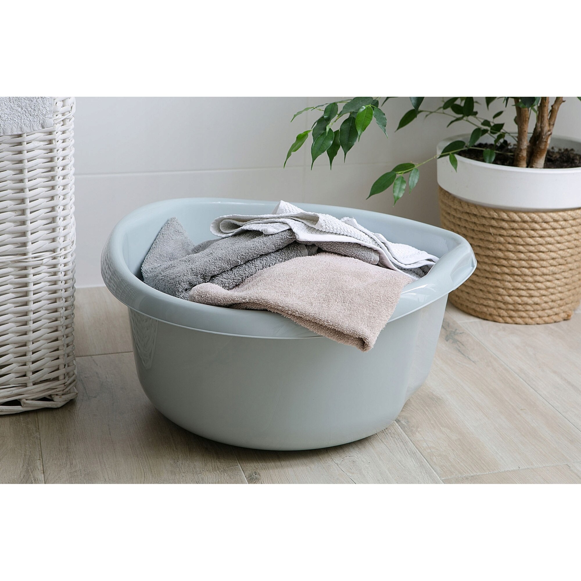 Lighean rufe, KADAX, Plastic, 10 l, Gri - eMAG.ro