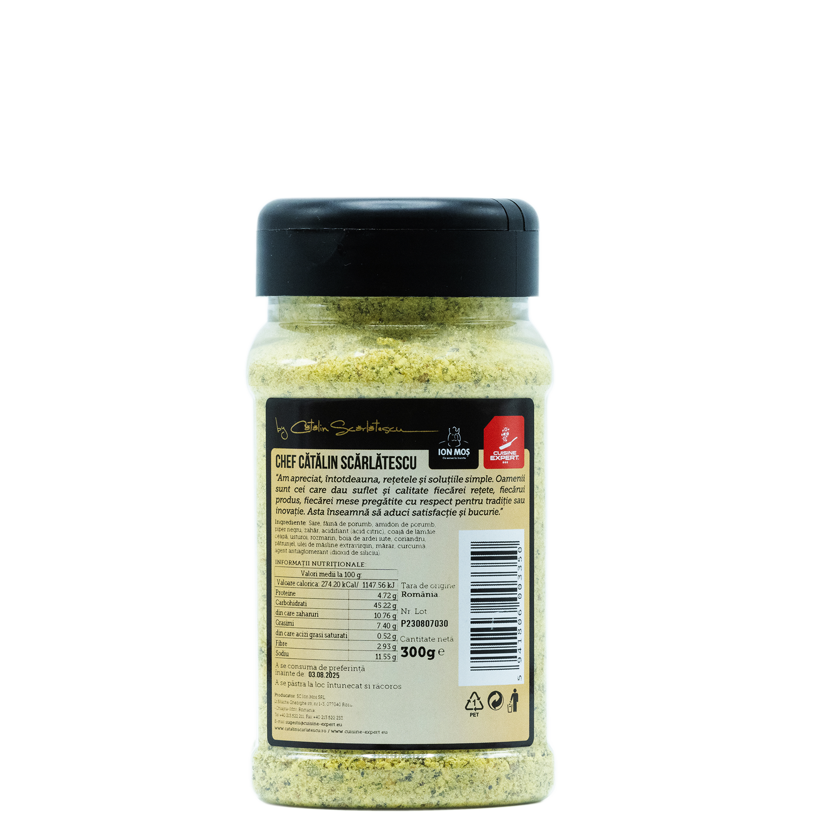 Condimente pentru Peste, XSpice by Catalin Scarlatescu, 300g - eMAG.ro