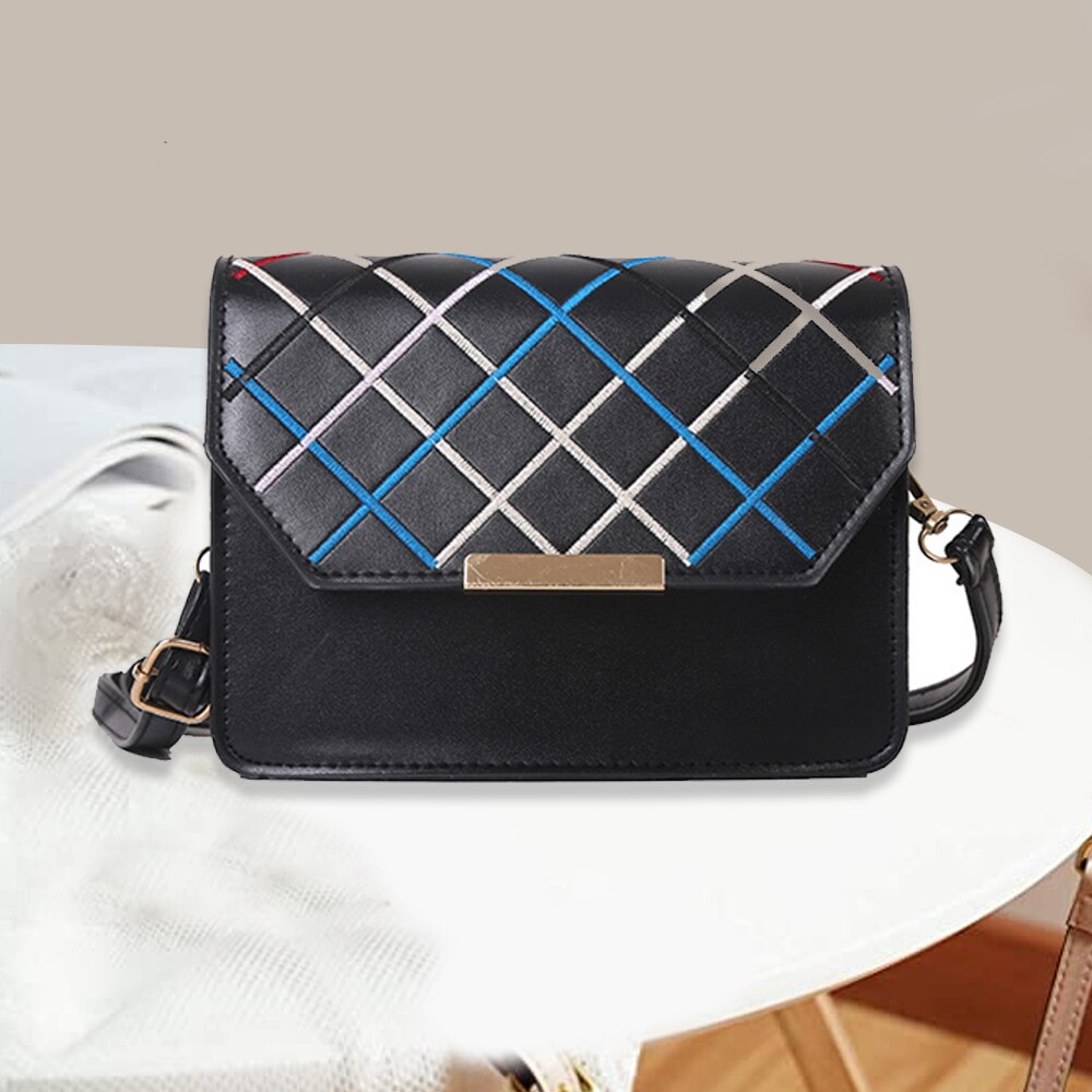 Geanta crossbody dama, QttvbTna, Poliuretan, 18 x 6 x 14cm, Model ...
