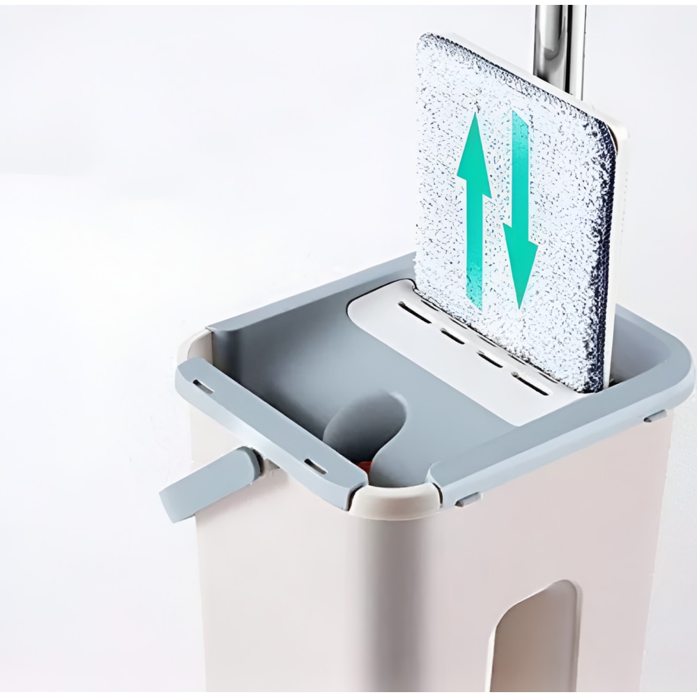 Set galeata cu storcator si 2 rezerve mop pentru curatenie, E-manor ...