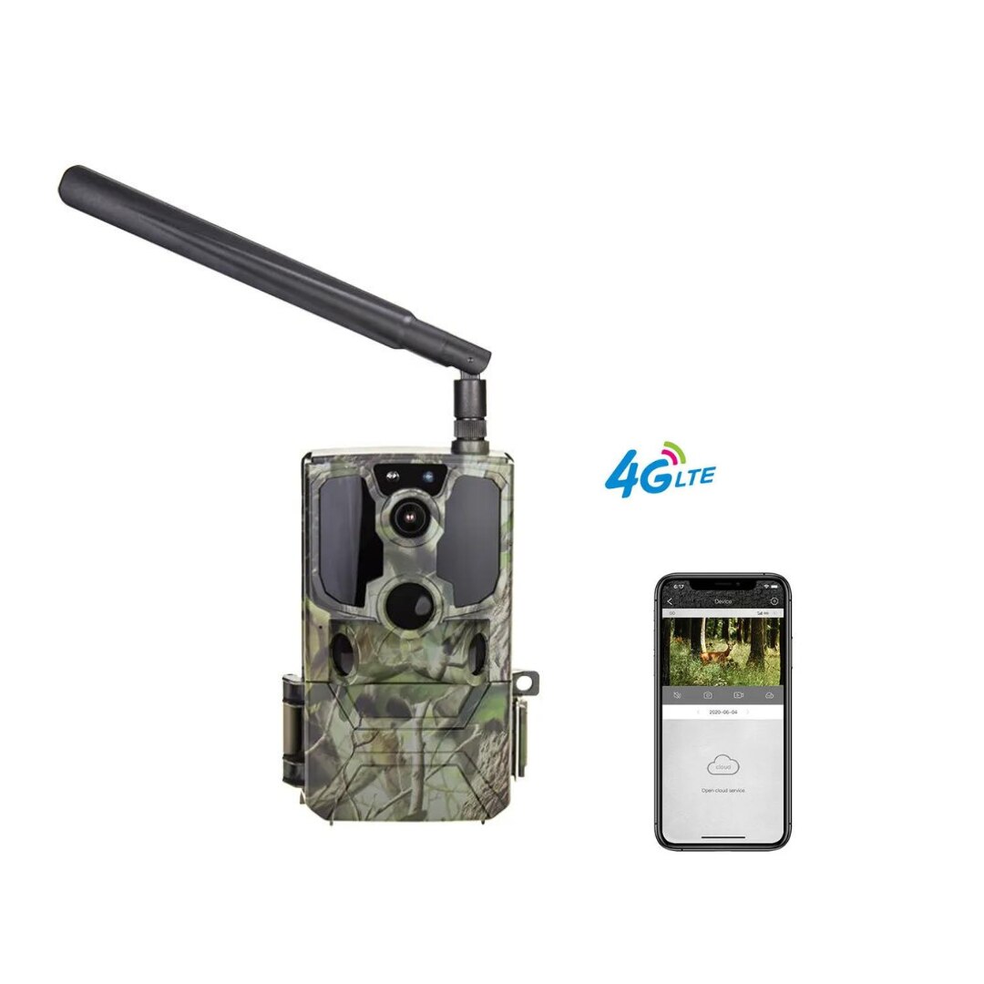 Camera de vanatoare WISTINO 4G 14 MP, rezolutie video 2.7 K, 0.4s ...