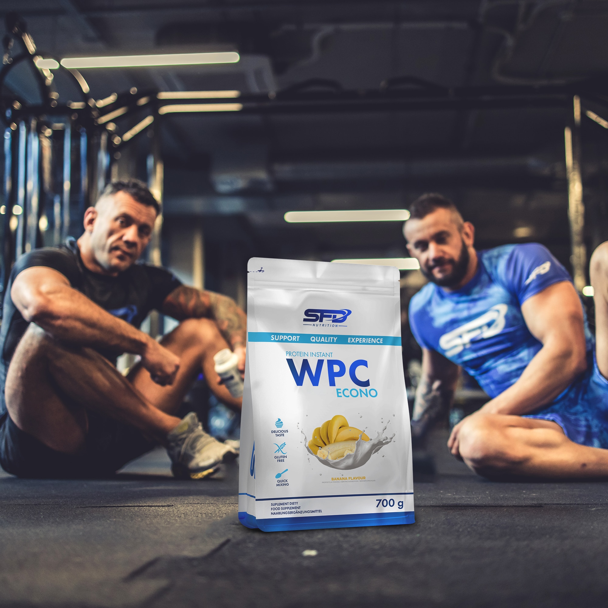 Proteina SFD WPC Protein Econo 700g Banana - eMAG.ro
