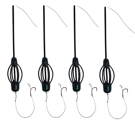 Set 4 Monturi crap, cu fir de „par” - eMAG.ro