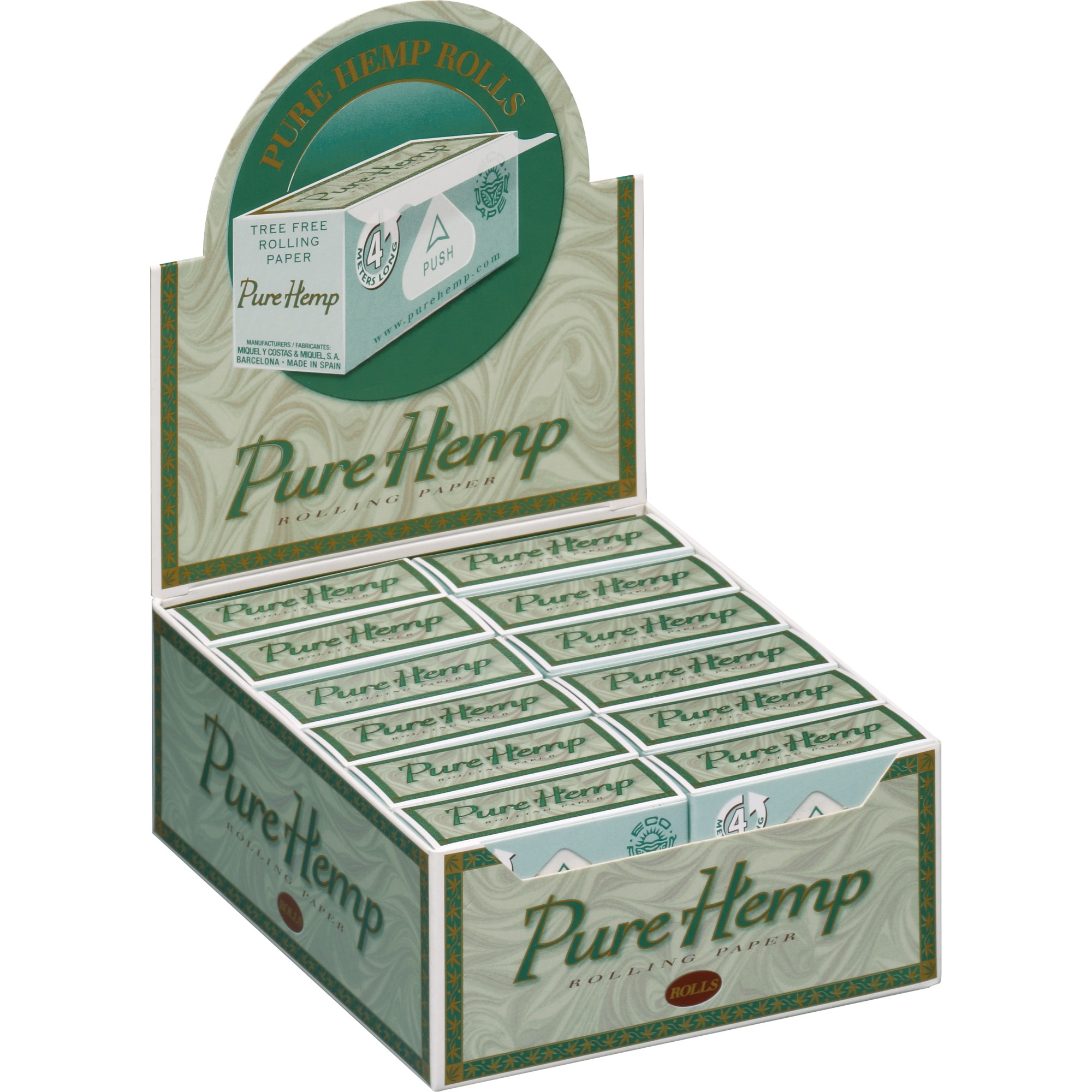 Set Foite Rulat Rola Pure Hemp Rolls, 24 Bucati - eMAG.ro