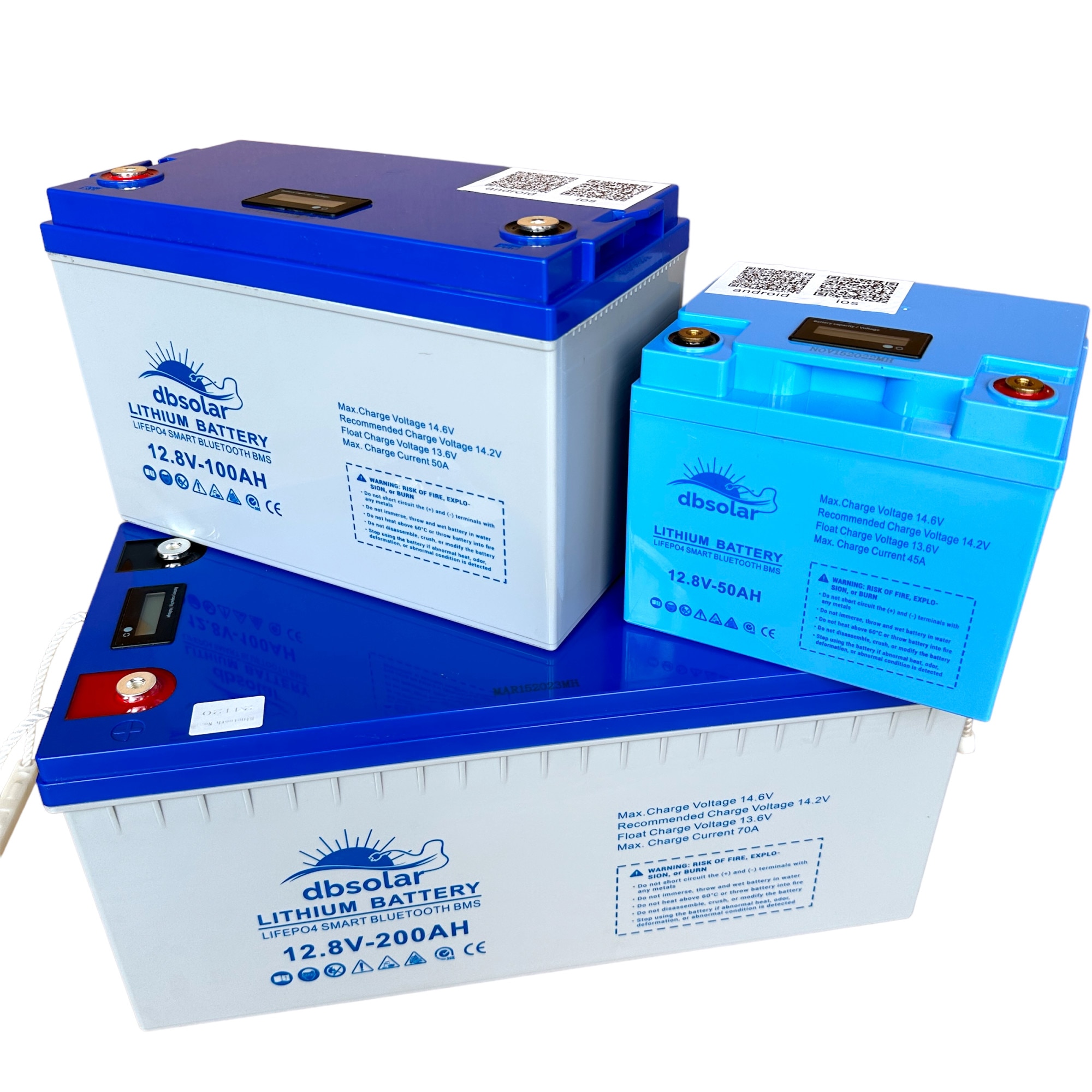 Baterie Lithium LifePo4 Dbsolar Acumulator 50Ah pentru Panouri solare ...