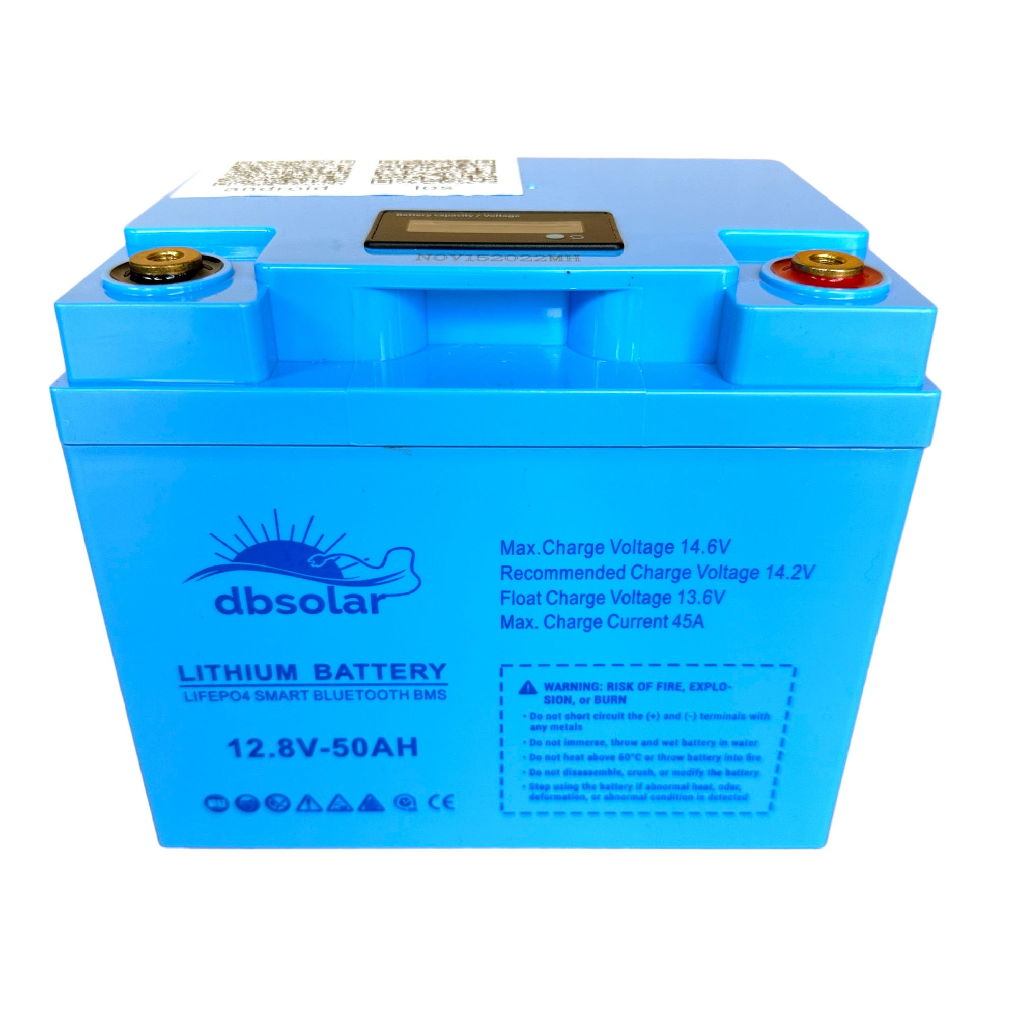 Baterie Lithium LifePo4 Dbsolar Acumulator 50Ah pentru Panouri solare ...