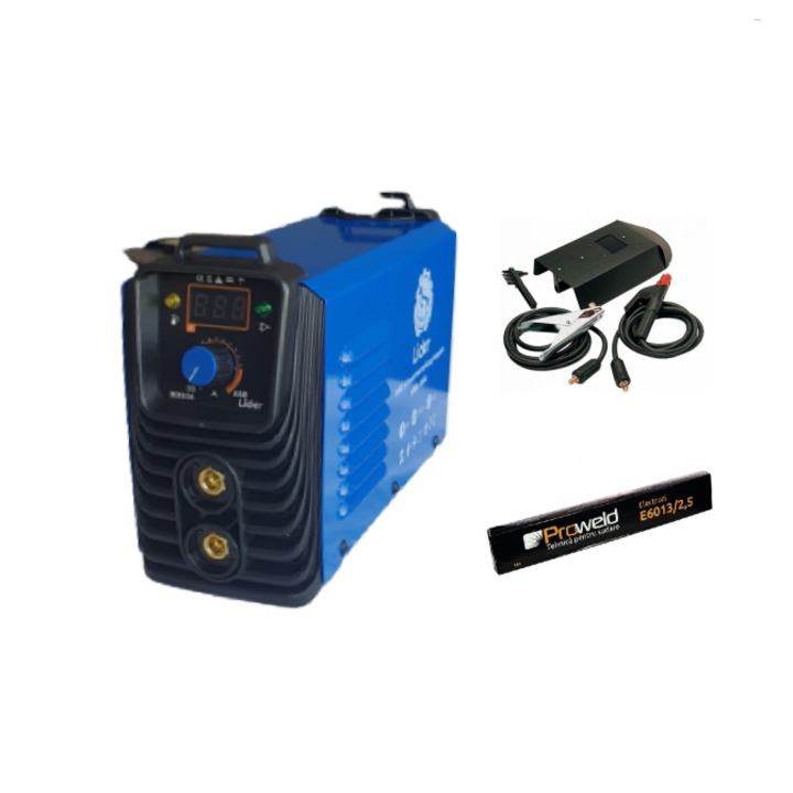 Aparat de sudura Lider, tip MMA, 450Ah, electrod 1,6-5mm, afisaj ...
