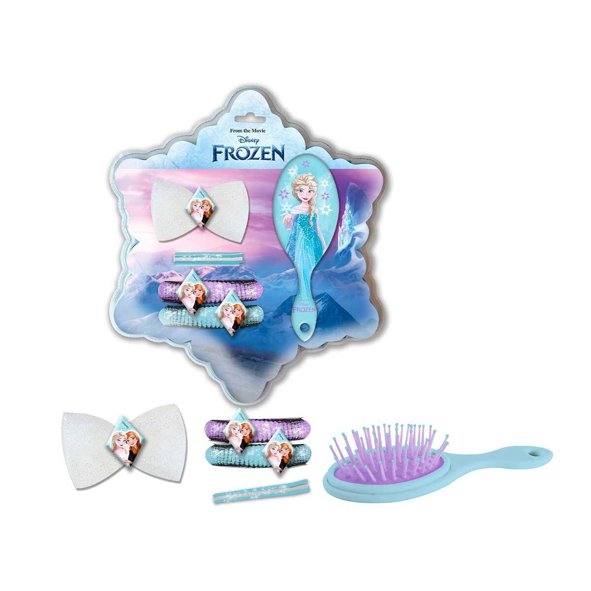 Set 5 accesorii pentru par Frozen, Multicolor - eMAG.ro