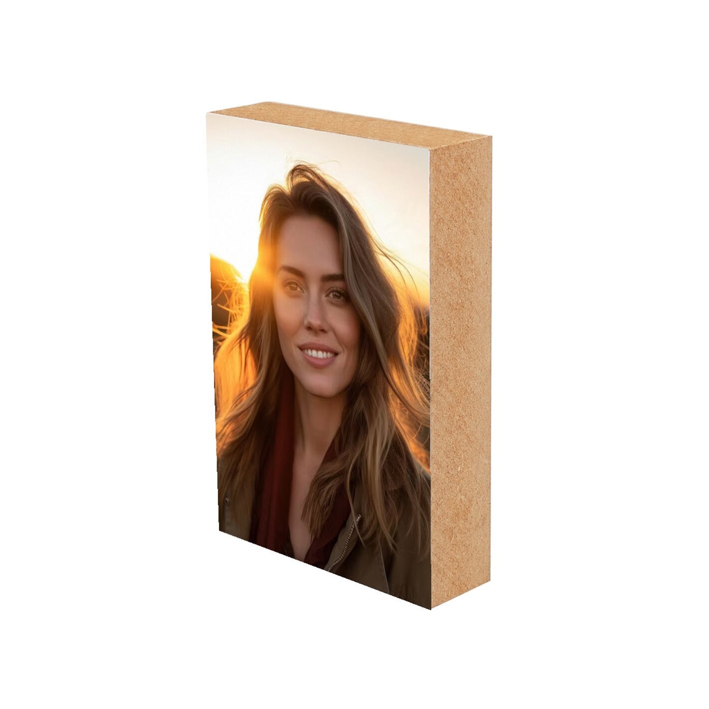 Rama MDF groasa sublimabila 15x20, Createur, alb+maro - eMAG.ro