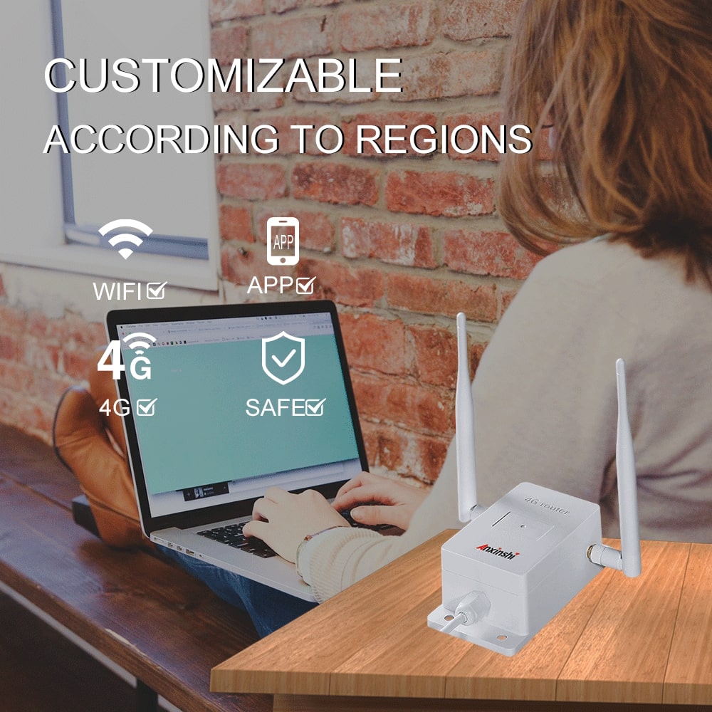 Router Wireless 4G pentru Camere de Supraveghere TSS-ASIH10-4G-A1 - eMAG.ro