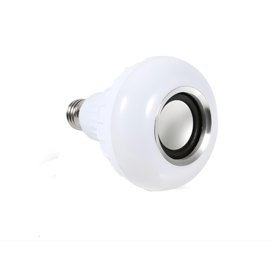 Bec Inteligent cu Difuzor, 12W, E27, Bluetooth, Controlabil prin Aplicatie Android/iOS, LED RGBW ...