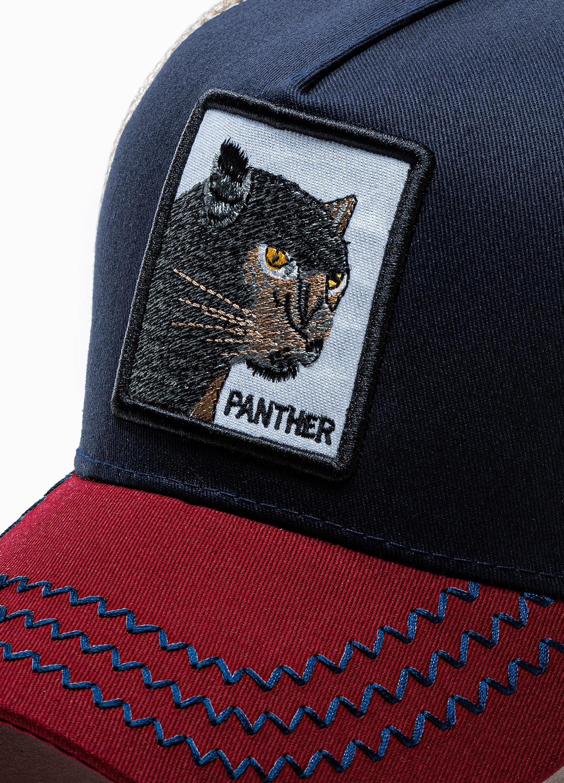 Sapca cu broderie Pantera EDOTI H114, Barbati, Ajustabila, Cu plasa ...