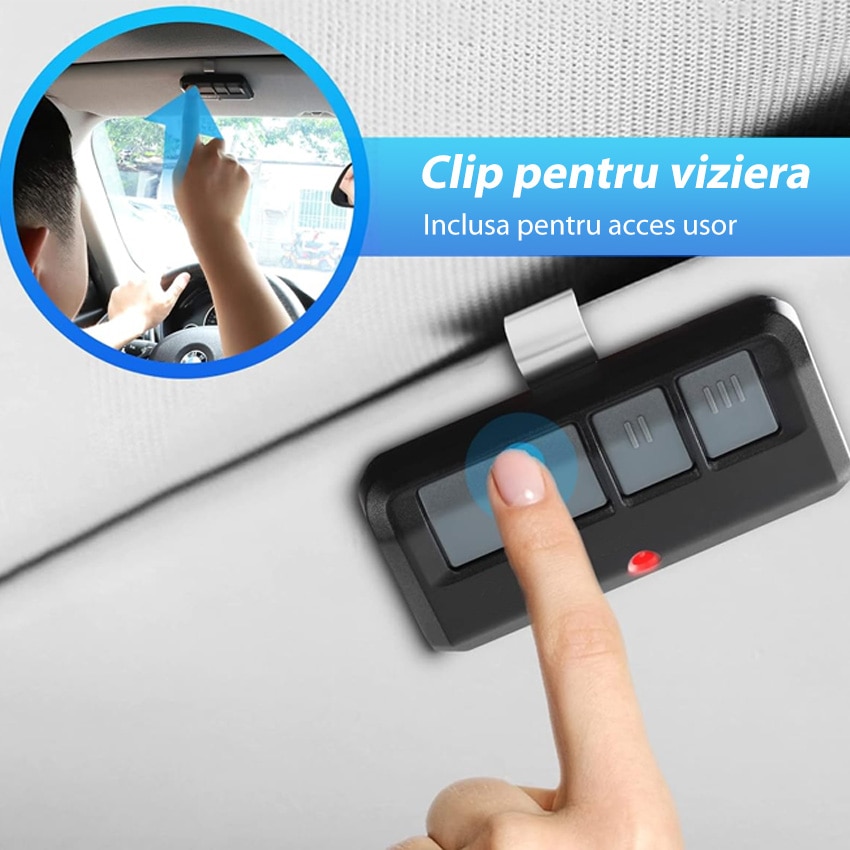 Telecomanda, Chucai, Telecomanda universala pentru automatizari porti ...