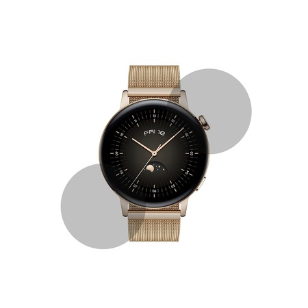 Комплект x 2 филма, съвместими с Huawei Watch 3, InvisiFlex Matte, Anti ...