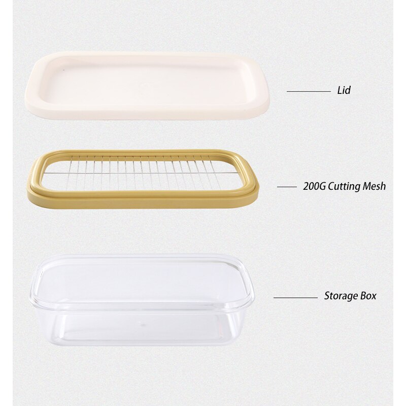 Recipient alimentar pentru taierea untului, a branzei, depozitare ...