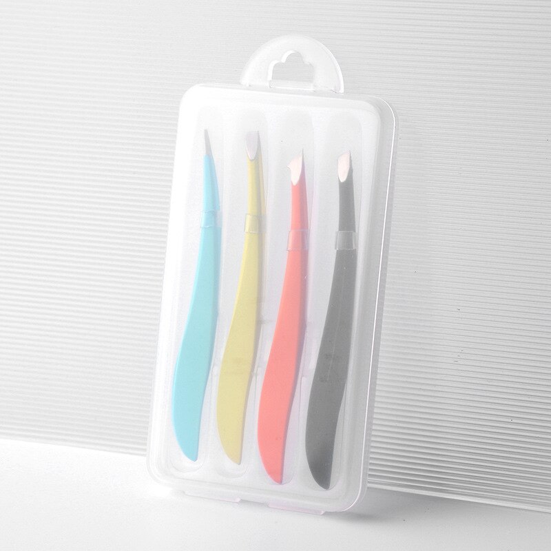 Set pensete, Inox, Patru intr-o cutie, Multicolor - eMAG.ro