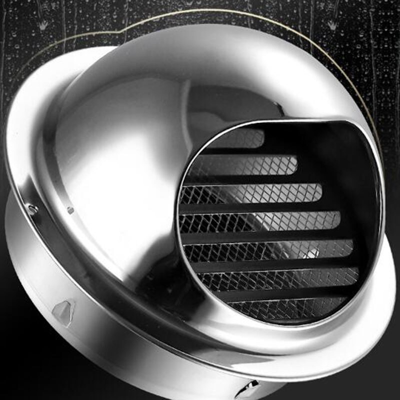 Grila aeriseire, Sunmostar, Inox, 75mm, Argintiu - eMAG.ro