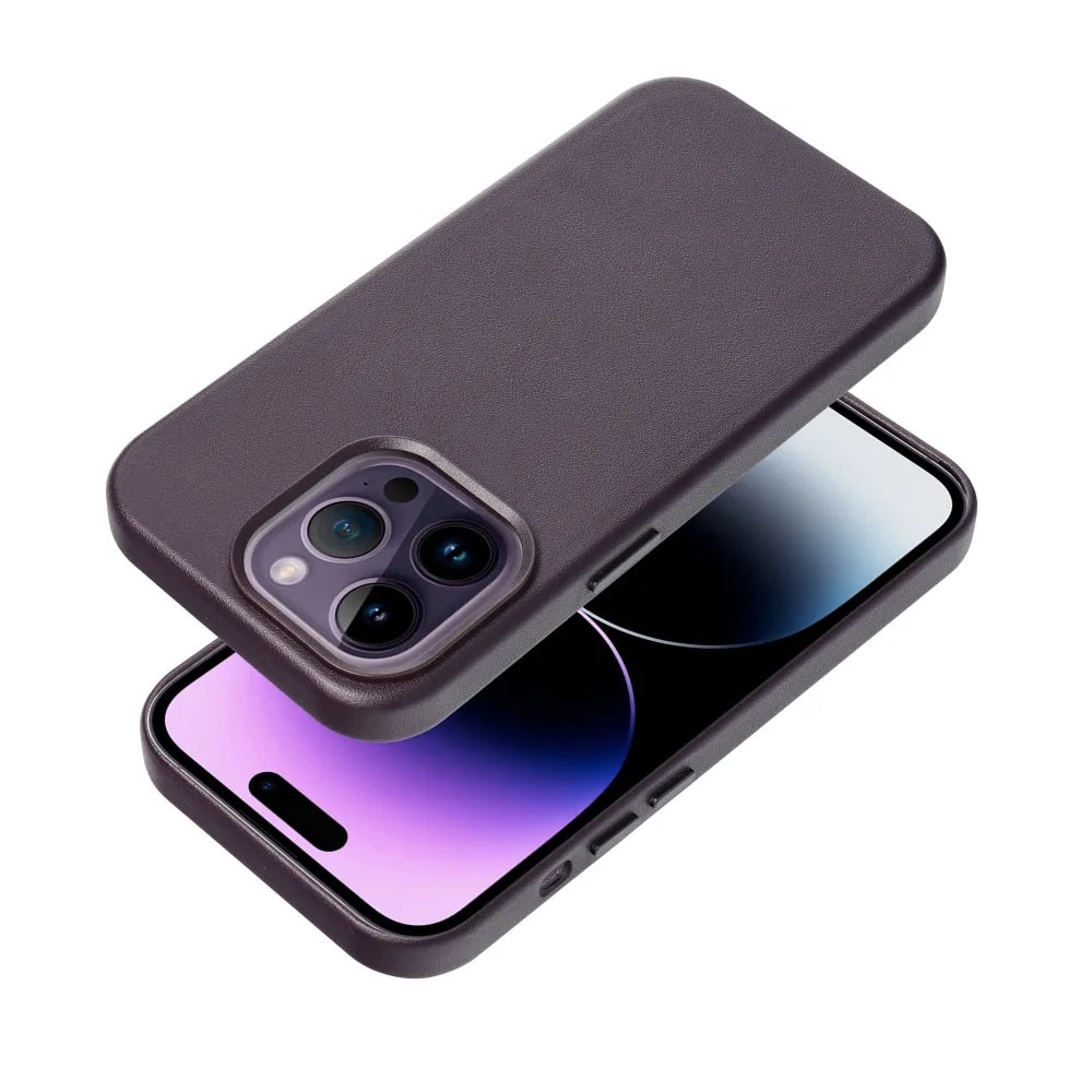 Цветен защитен калъф Magsafe за Apple Iphone 15 Pro Max Leather Case
