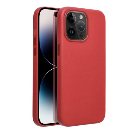 Husa de protectie MagSafe Colorat pentru Apple iPhone 15 Pro Max, Leather Case, Camera Ultra ...