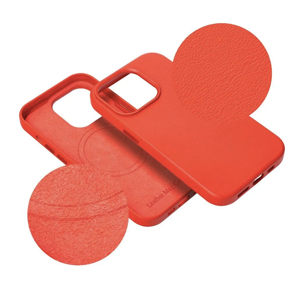 Husa De Protectie Magsafe Colorat Pentru Apple Iphone 15 Leather Case