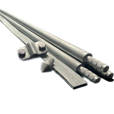 Kit impamantare verticala/de adancime: 3 electrozi, varf, platbanda ...