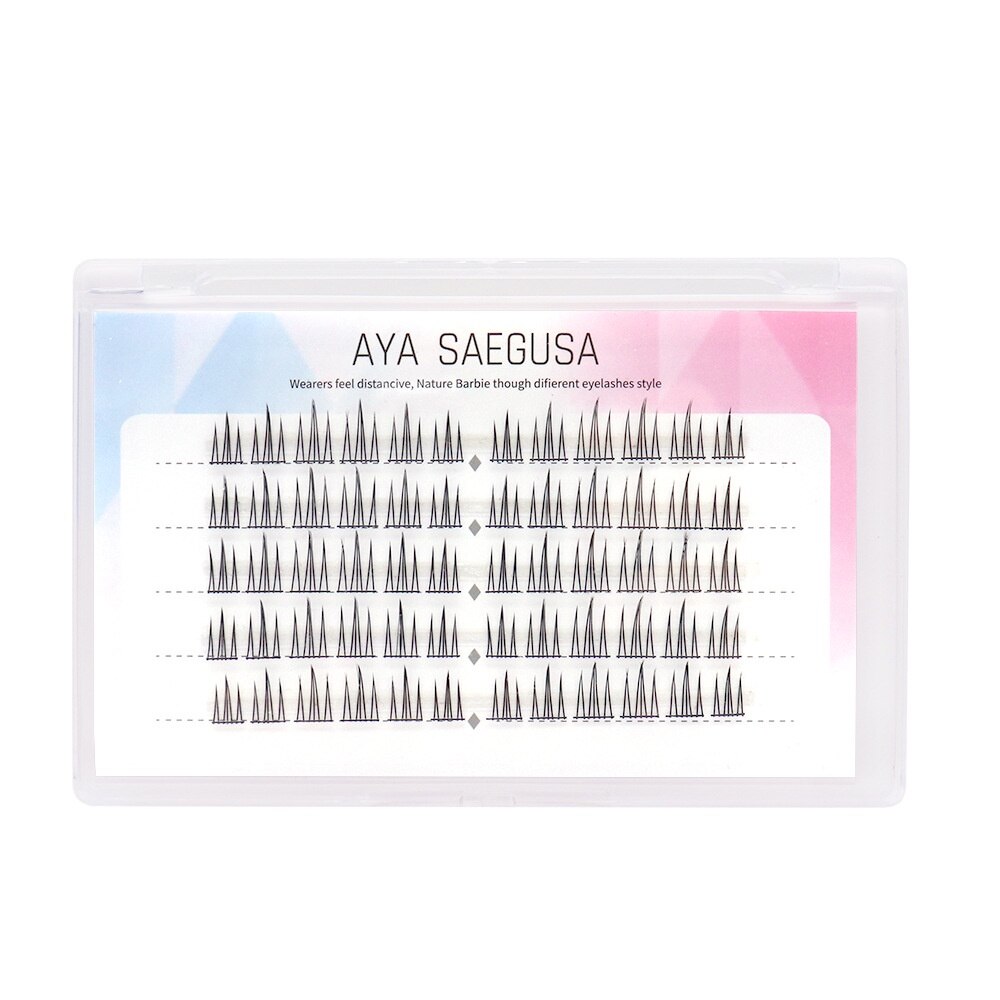 Set gene false, LXNZUHN, Fibra artificiala, 12.2x8x1.6 cm, Negru - eMAG.ro