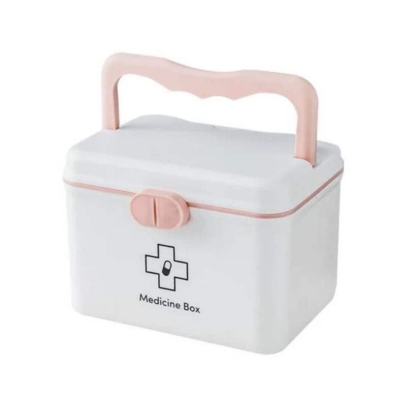 Cutie de medicamente, 21 x 15.5 x 15 cm, Alb - eMAG.ro