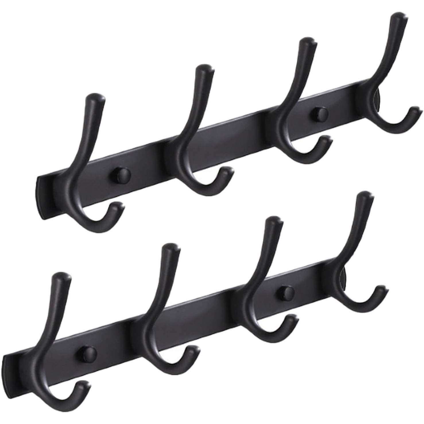 Set 2 cuiere, Jormftte, Aluminiu, 35.1 x 3.3 cm, Negru - eMAG.ro