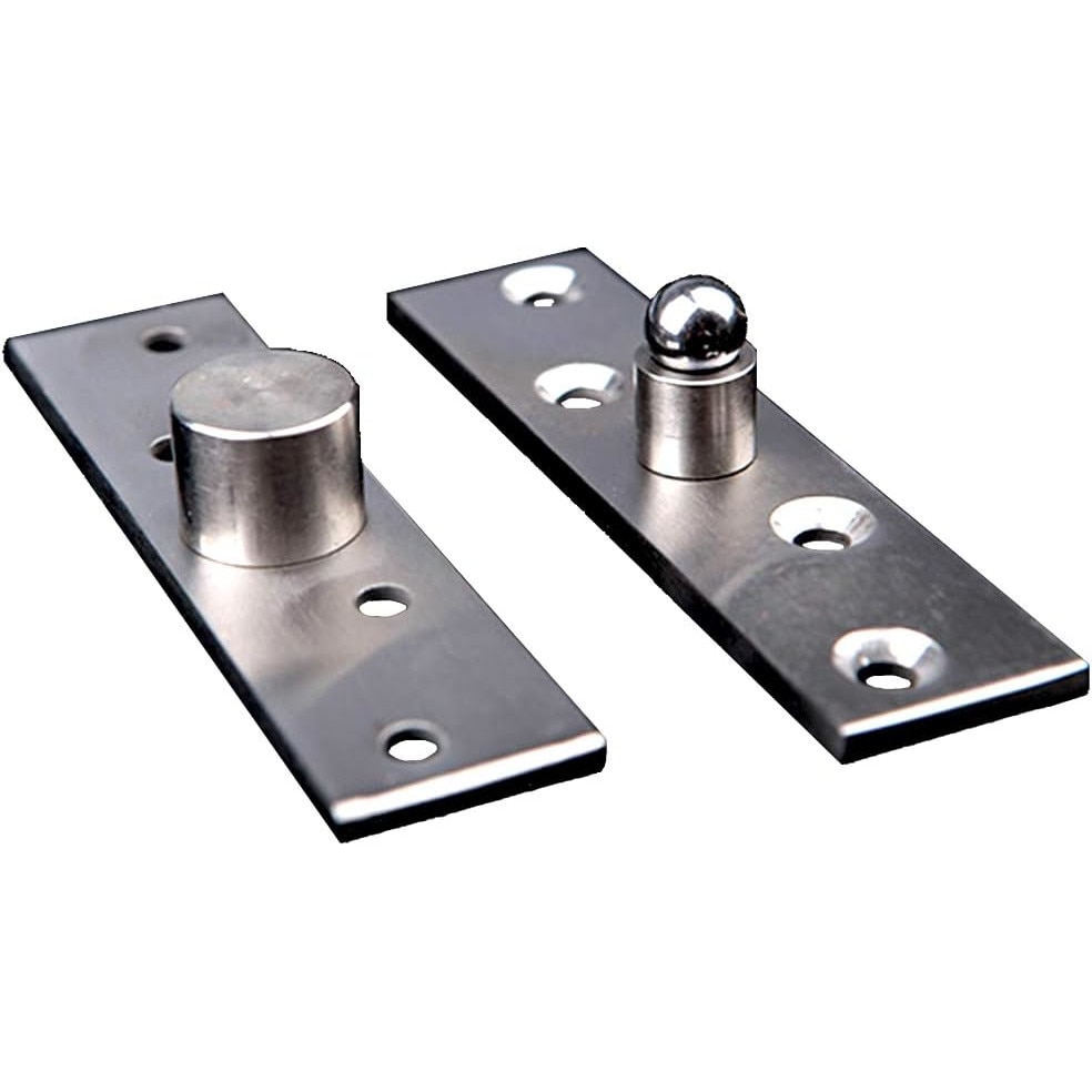 Set 4 balamale pivotante pentru usi, Jormftte, Inox, 75 x 17 mm ...