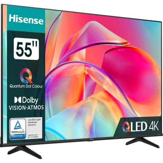 Hisense 55E7KQ Smart QLED Televízió, 139 cm, 4K Ultra HD, F energiaosztály, Fekete - eMAG.hu