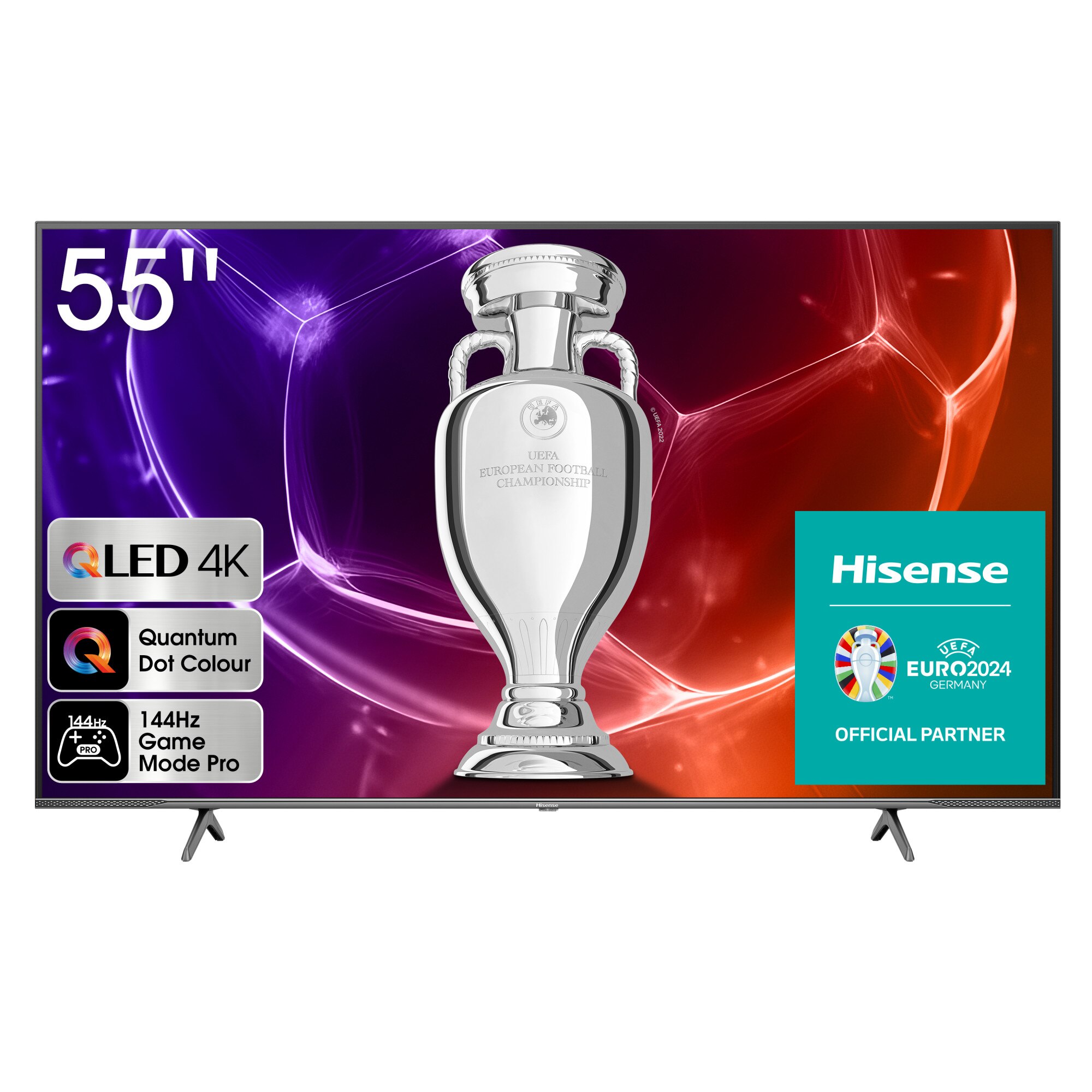 Телевизор HISENSE QLED 55E7KQ PRO, 55" (139 cm), Smart, 4K Ultra HD ...