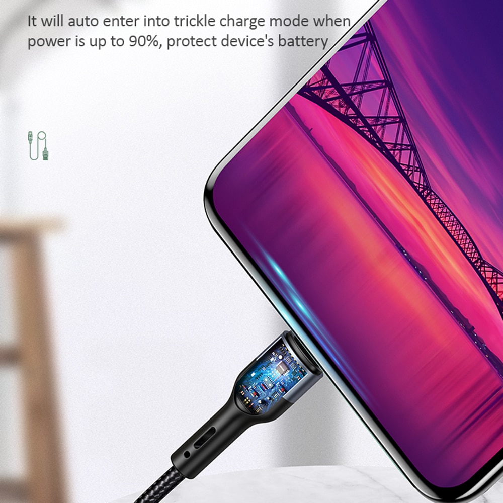 Cablu Incarcare, Transfer Date USB la Micro- Negru - eMAG.ro