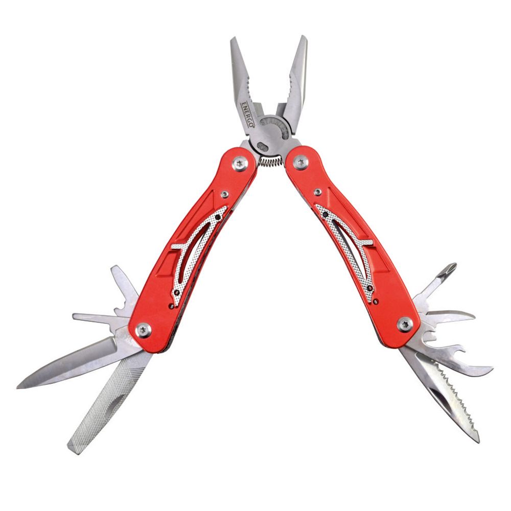 Set cleste multifunctional inox cu 13 functii si briceag pliabil inox ...