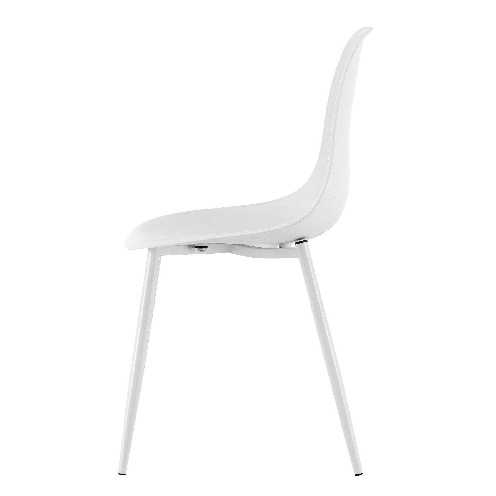 Set 4 scaune bucatarie living, horeca, cadru metal, sezut polipropilena ...