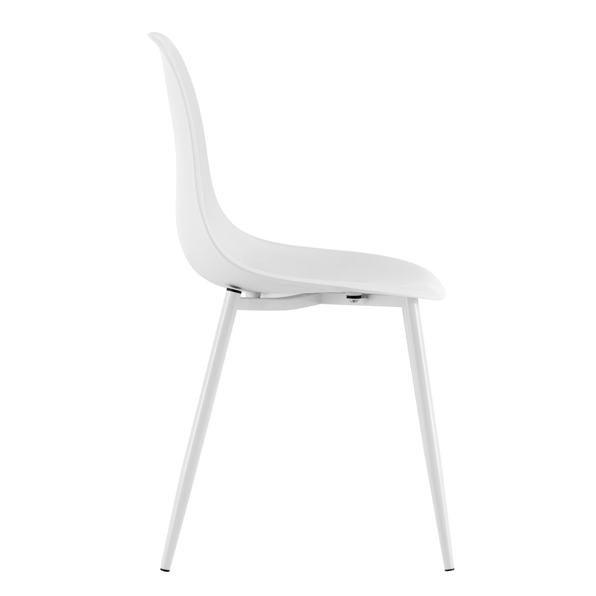 Set 4 scaune bucatarie living, horeca, cadru metal, sezut polipropilena ...