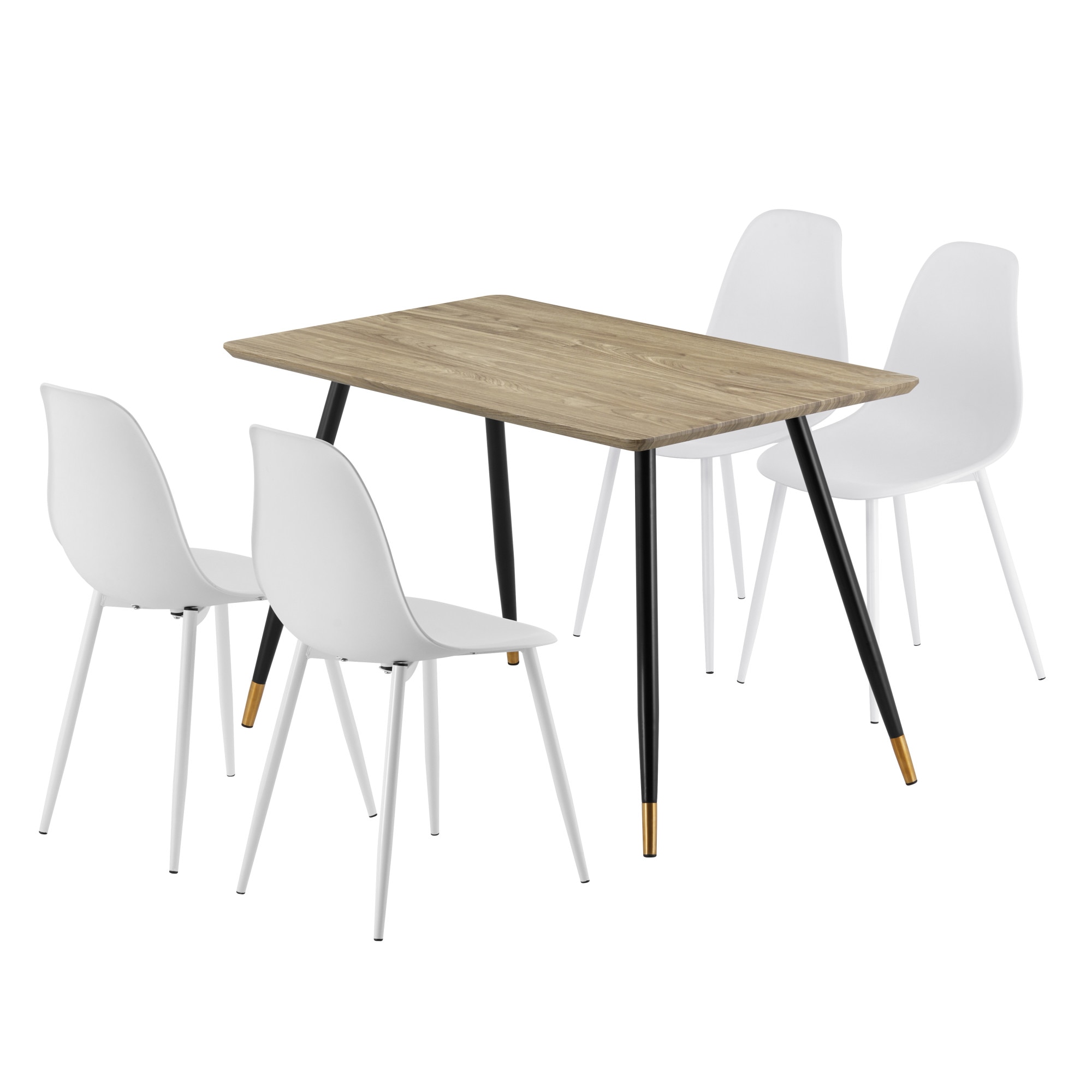 Set 4 scaune bucatarie living, horeca, cadru metal, sezut polipropilena ...