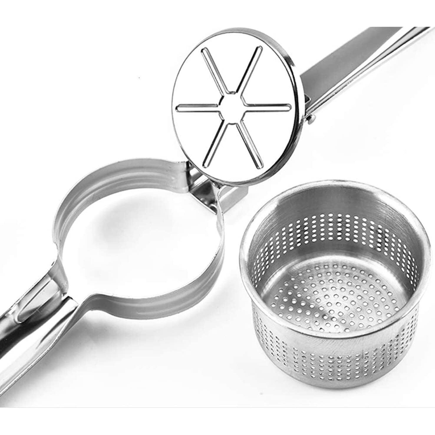 Presa pentru piure de legume si fructe, UBX®, otel inoxidabil, 27x10x10 ...