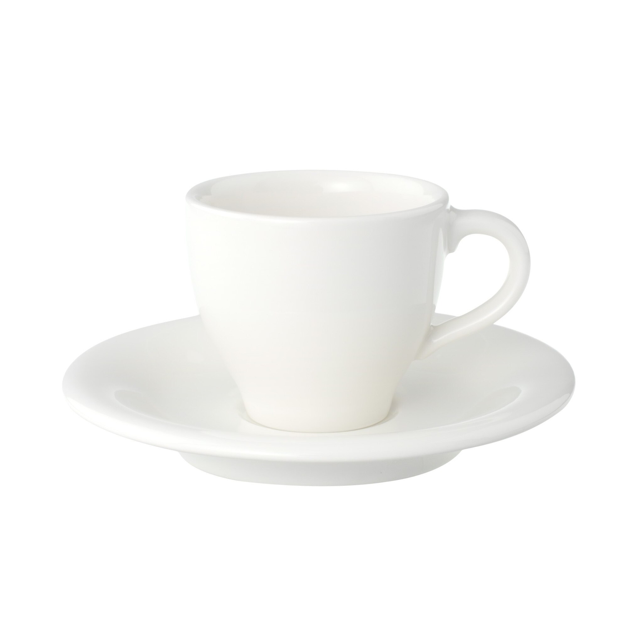 Ceasca espresso cu farfurie, Home Elements, portelan, 0.08 l-286149 ...