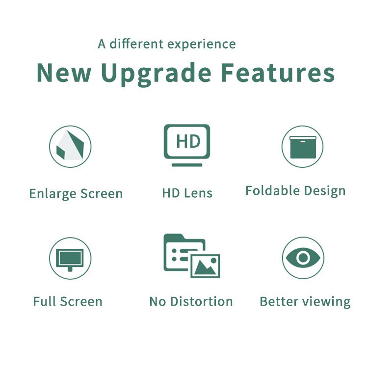 Ecran telefon Lupa, BOMSTOM, 12 inch, 26.1 x 16.3 cm, Negru - eMAG.ro