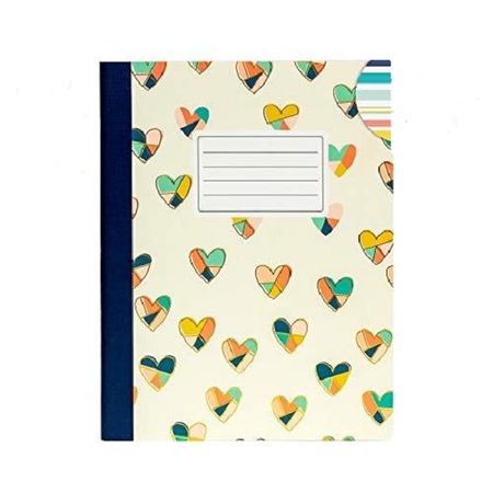 Caiet Pukka Pad Carpe Diem, 140 pag, dictando, 80g, 24.7 x 19 cm HT - eMAG.ro