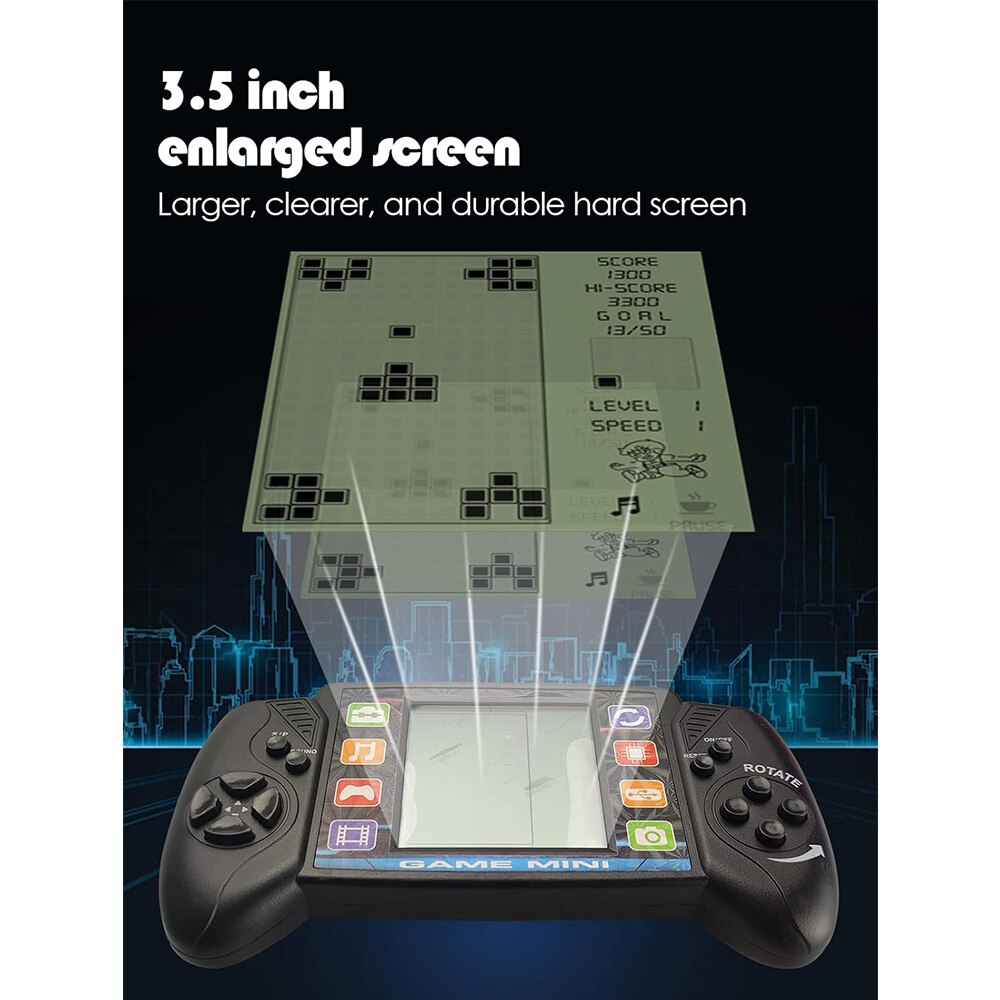 Consola de joc Tetris, Yefound®, Controller, Negru - eMAG.ro