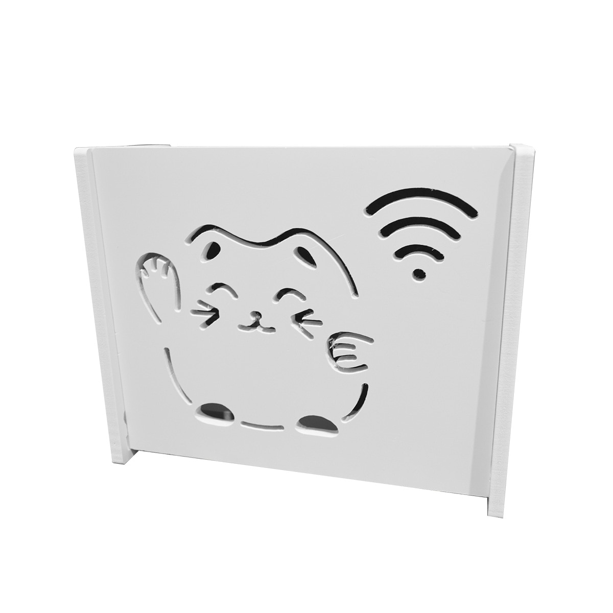 Raft suport Router Wireless, pentru mascare fire si echipament WIFI ...