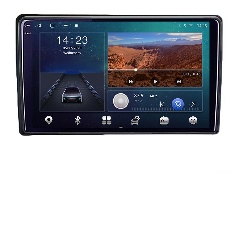 Navigatie dedicata Ford Transit Focus Kuga B-transit Android Ecran QLED ...