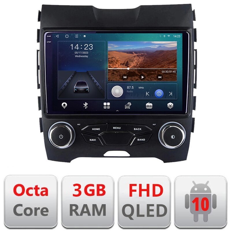 Navigatie dedicata Ford Edge 2015-2021 midline B-edge-mid Android Ecran ...